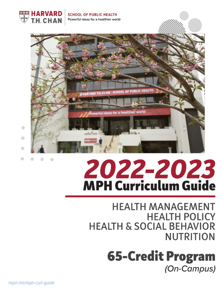 MPH 65 Curriculum Guide 2022 2023 UPDATED 12.14.2022 | PDF | Curriculum | Public Health