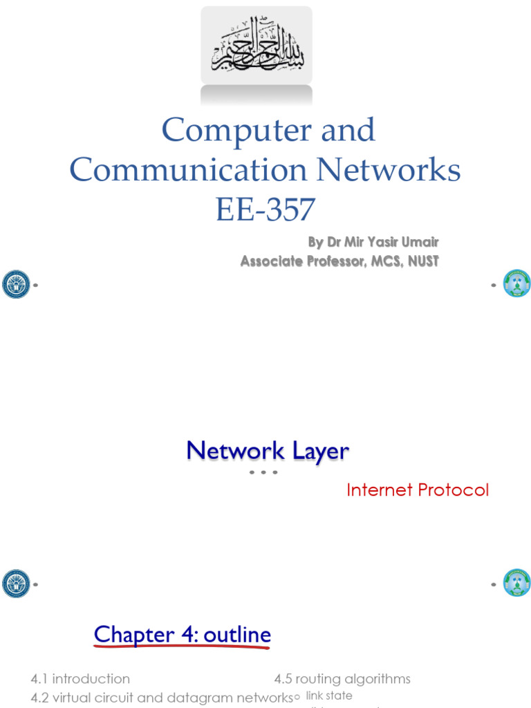 Lec 4 - Network Layer - III - Internet Protocol | PDF | Internet Protocols | I Pv6