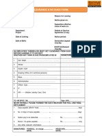No Due Certificate: Department Signature of Hod Date | PDF | Business