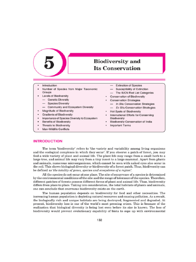 Biodiversity - JP Sharma | PDF