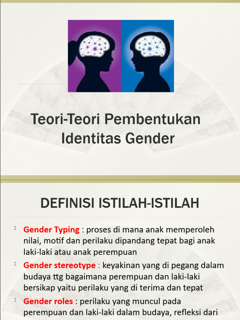 Teori Teori Pembentukan Gender Pdf