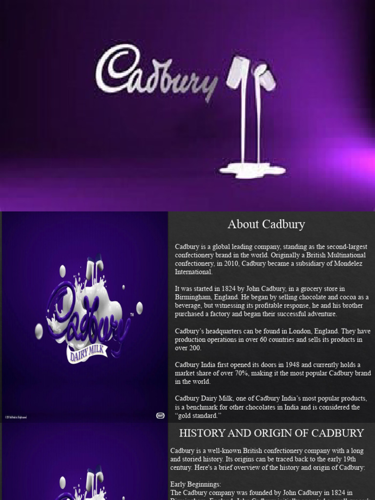 Cadbury | Download Free PDF | Chocolate | Nestlé