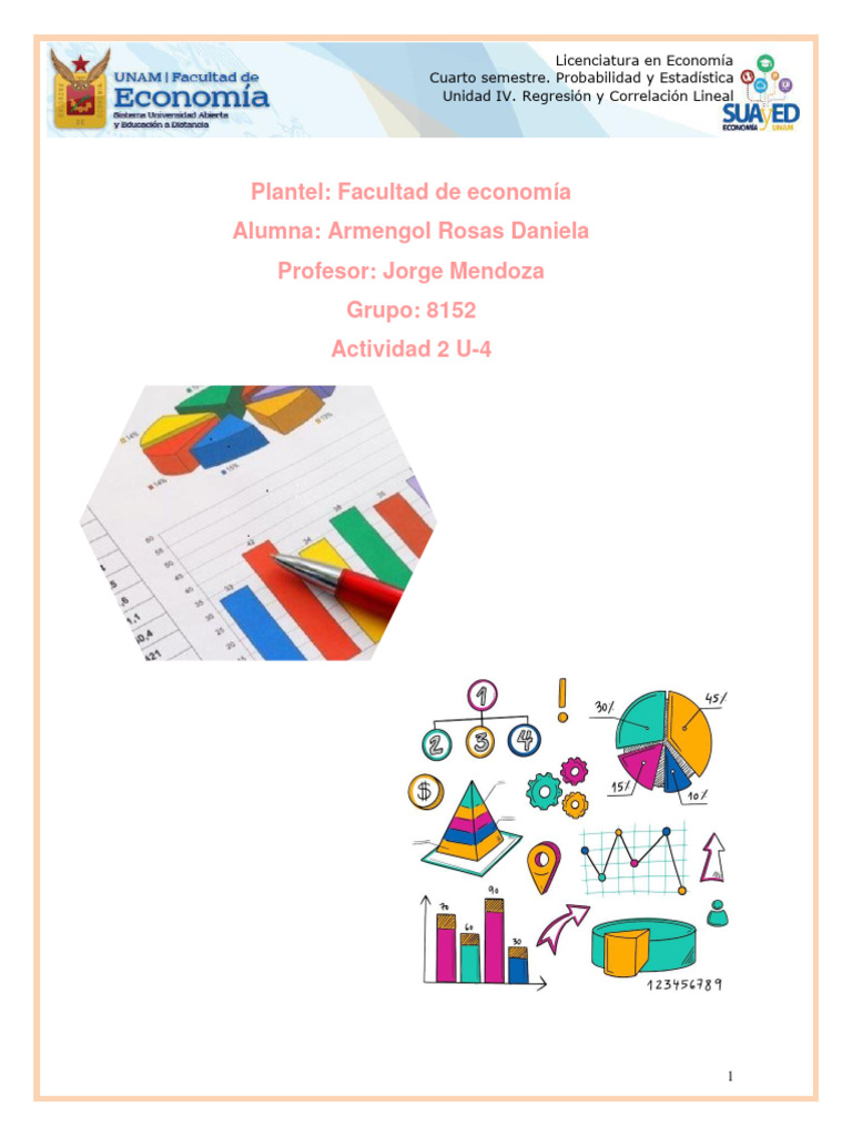 Actividad2 - uIV - Armengol Rosas Daniela | PDF | Análisis estadístico | Enseñanza de matemática