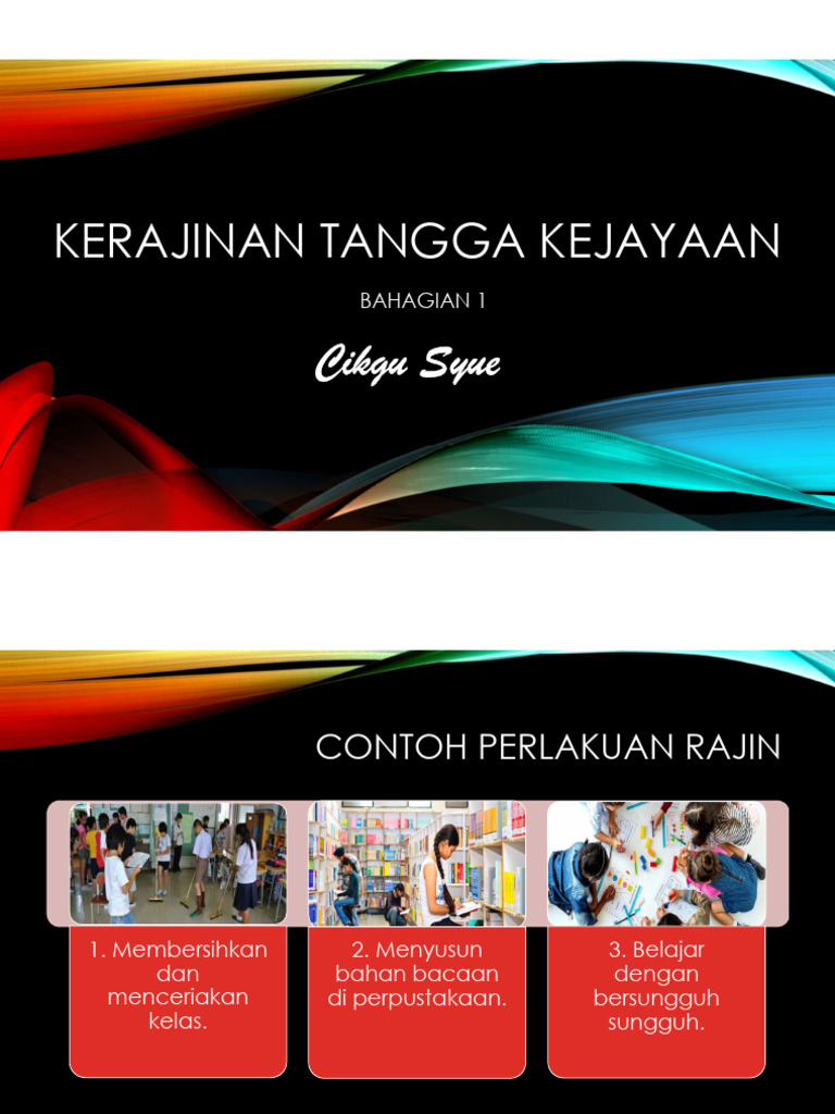 Contoh Perlakuan Rajin | PDF