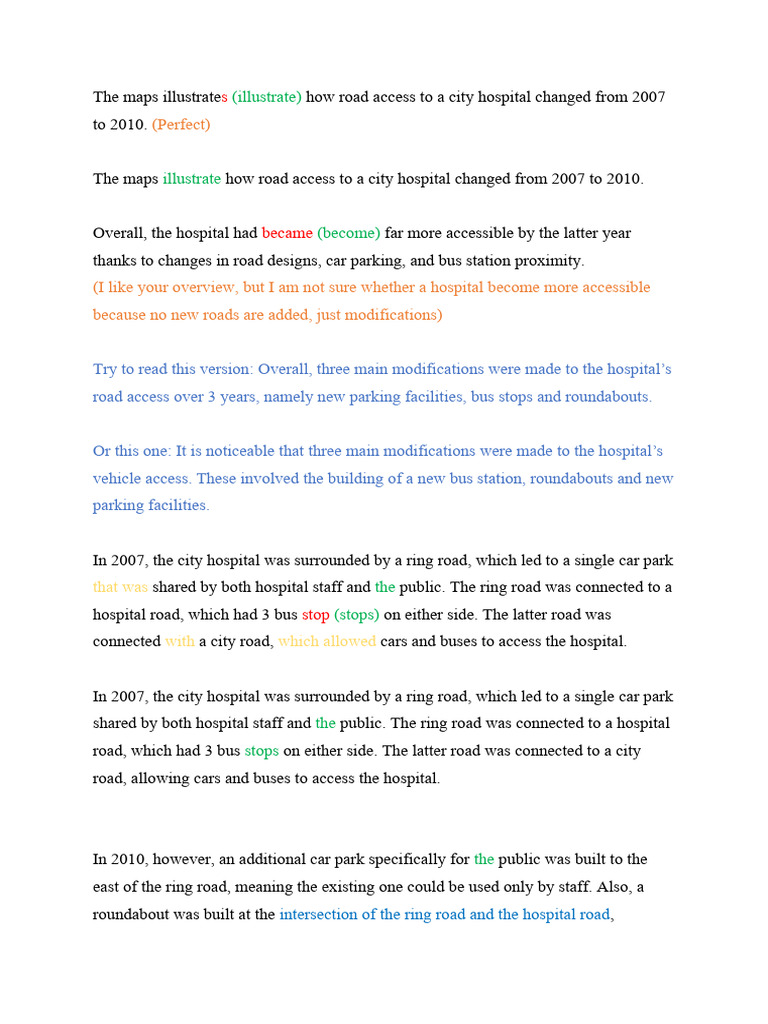 City Hospital Map | PDF | Bus | Road