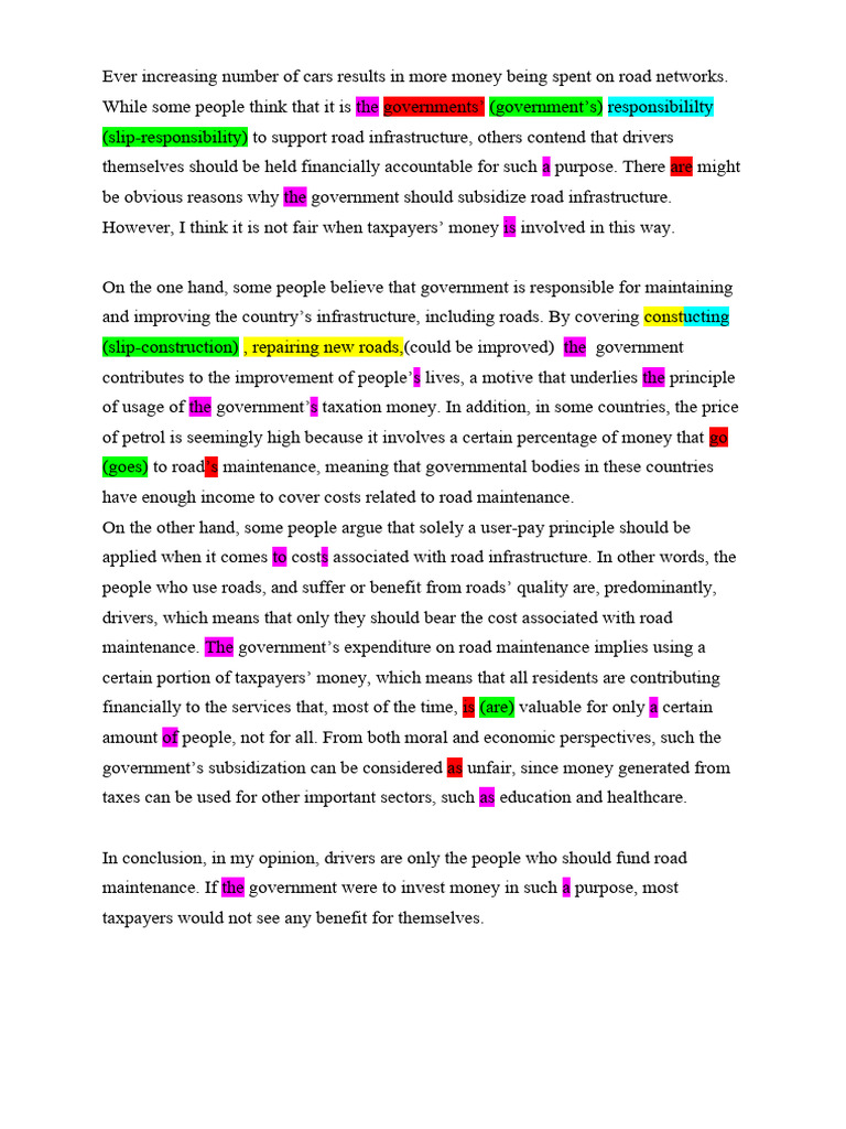 Cars, Process, Map | PDF | Taxes | Infrastructure