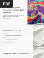 Panduan Analisis Statistik JASP untuk Mahasiswa | PDF