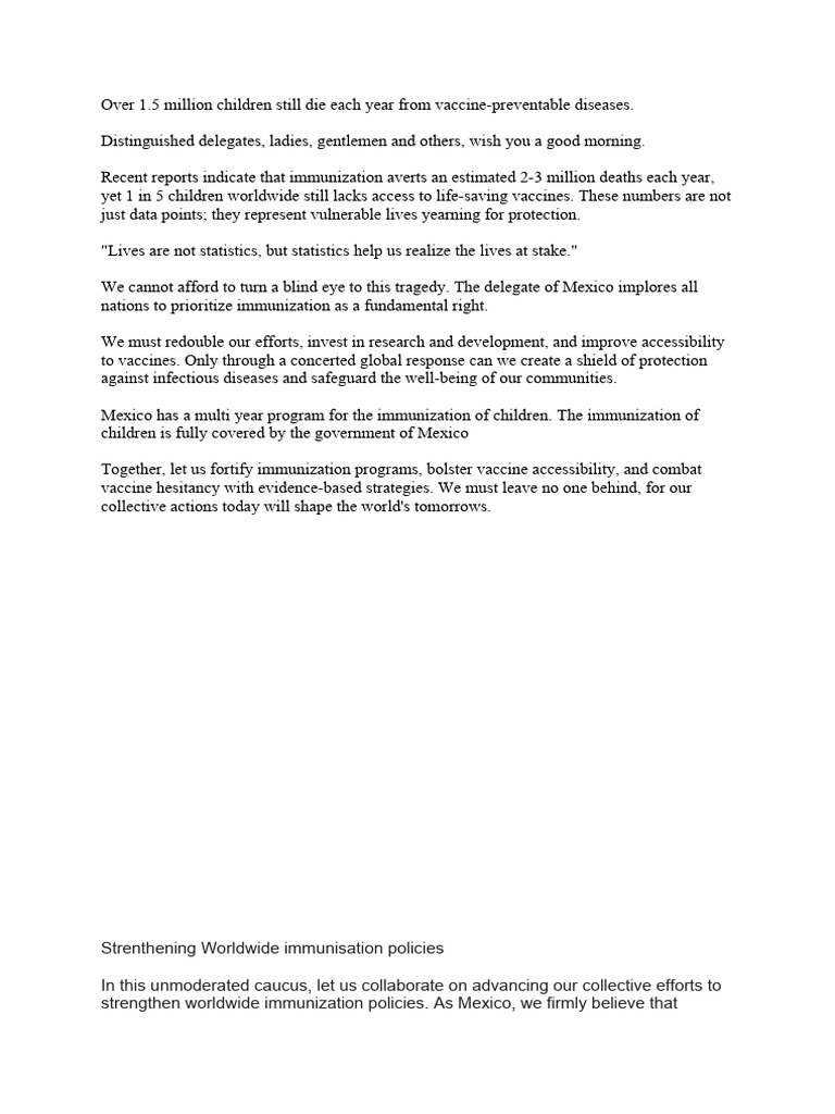 GSL and Mod Coc Speeches | PDF | Health Care | Health System