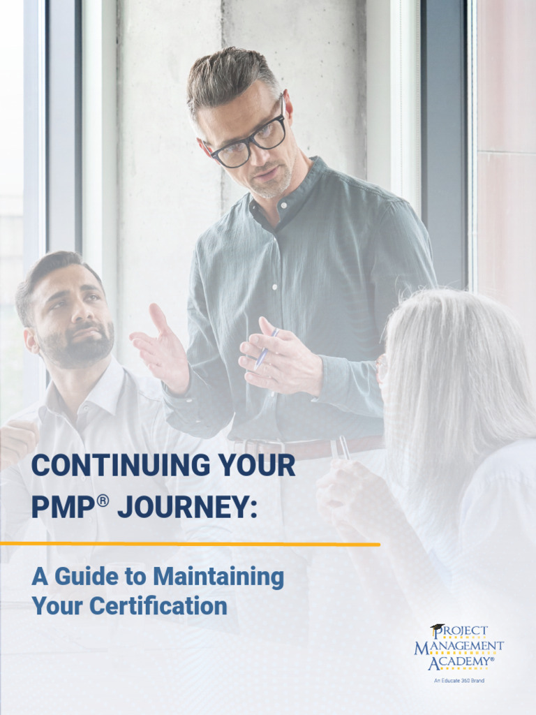 PMA Ebook MaintainingCertification Final | PDF | Project Management Professional | Scrum ...
