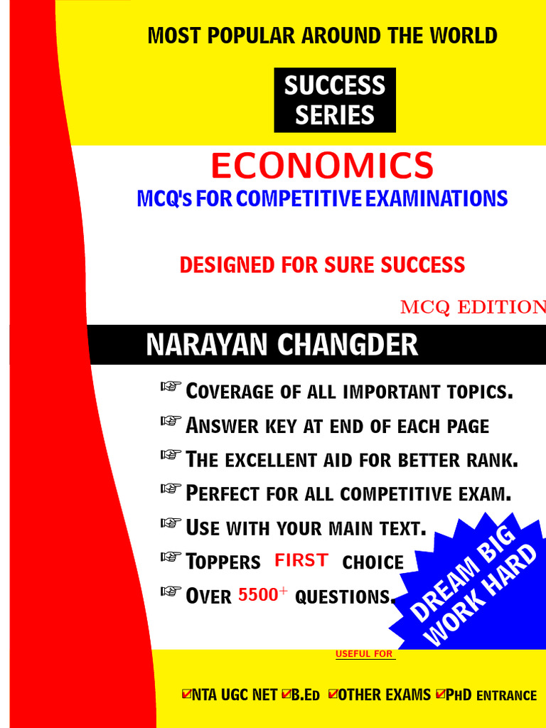 Comprehensive Economics MCQs Guide | PDF | Exchange Rate | Supply ...