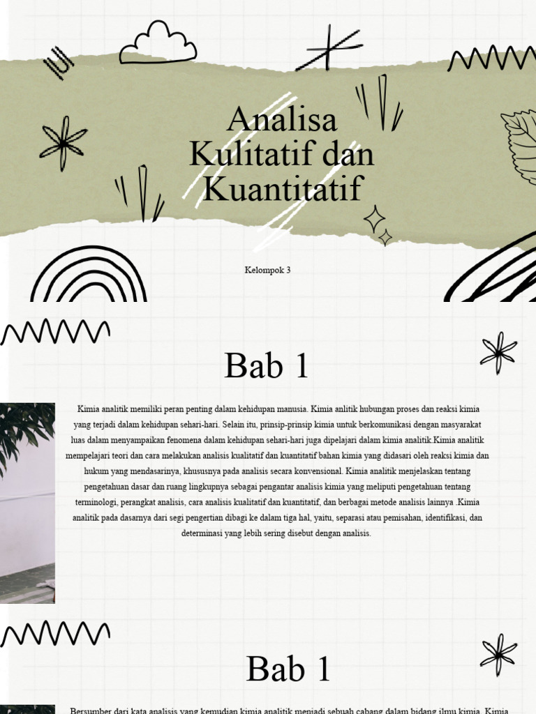 Analisa Kualitatif Dan Kuantitatif | PDF