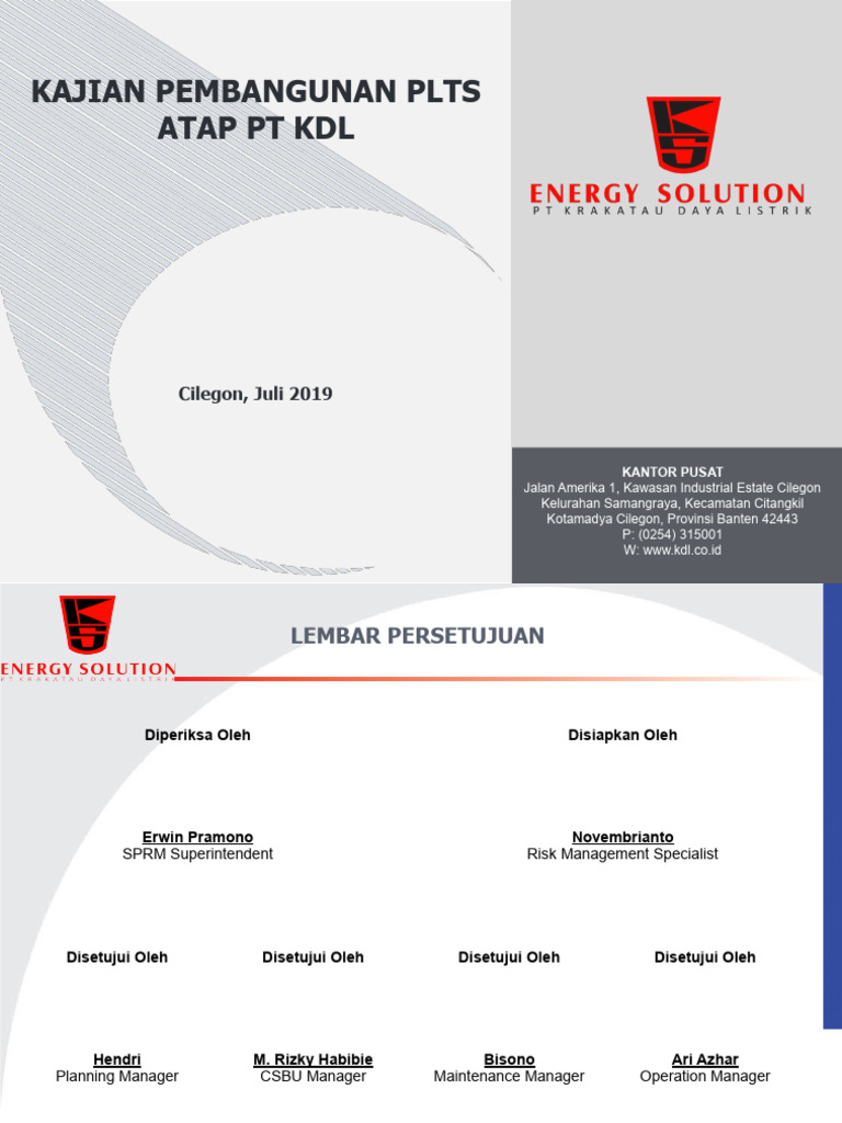 Kajian PLTS Atap | PDF | Teknologi & Rekayasa