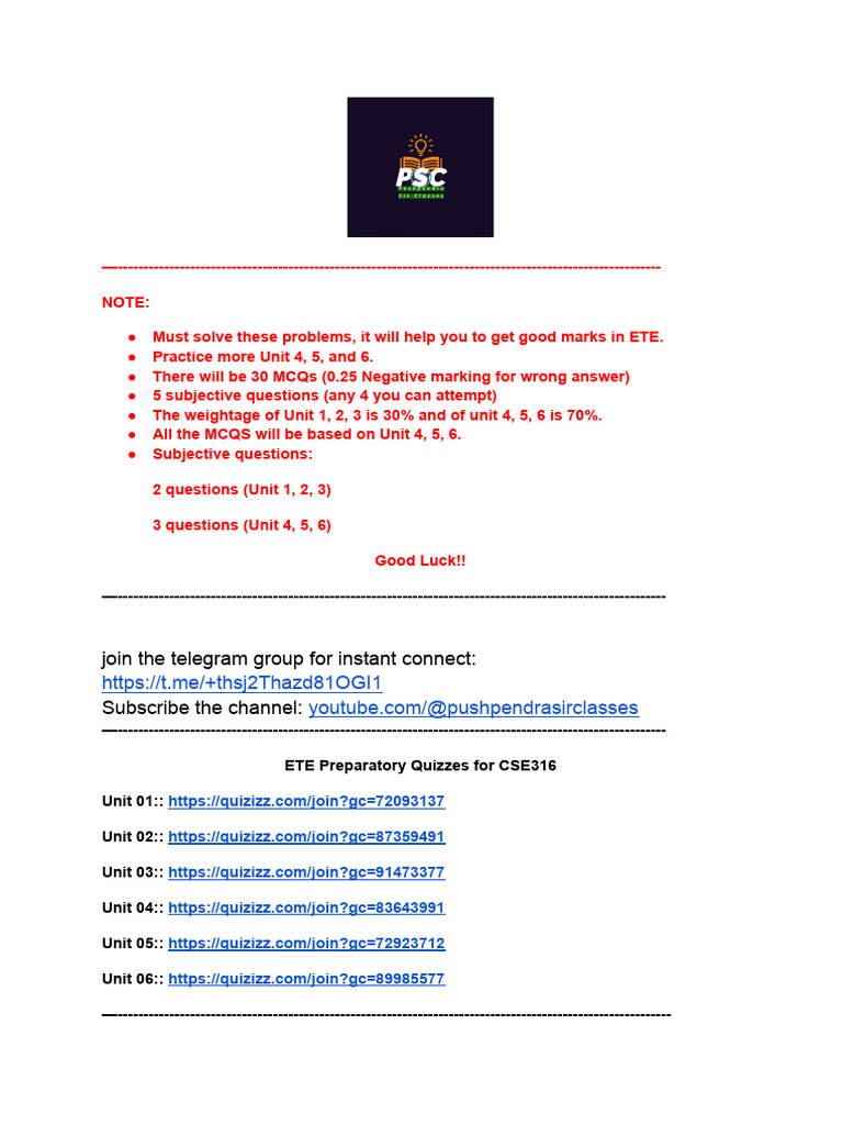 CSE316 OS Exam Prep Guide | PDF | Scheduling (Computing) | File System