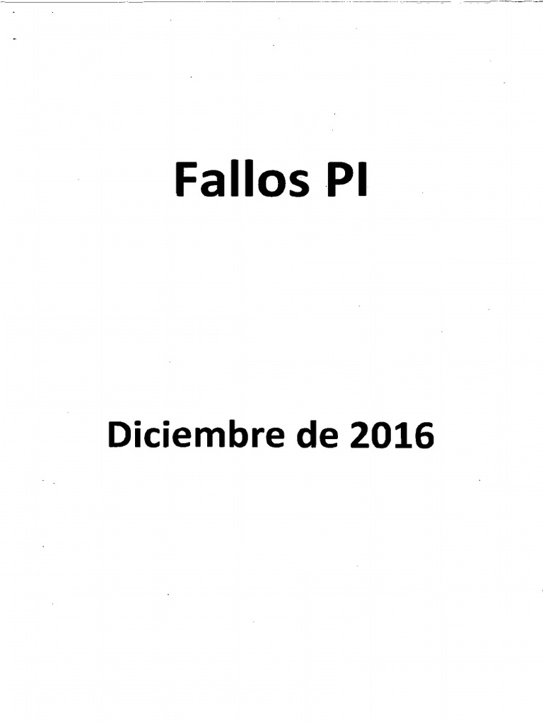 Fallos (Aaapo) 2016-12 | PDF