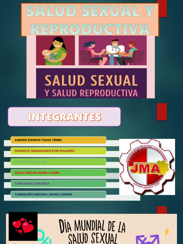 Salud Sexual y Reproductiva | PDF | La sexualidad humana | Infección transmitida sexualmente