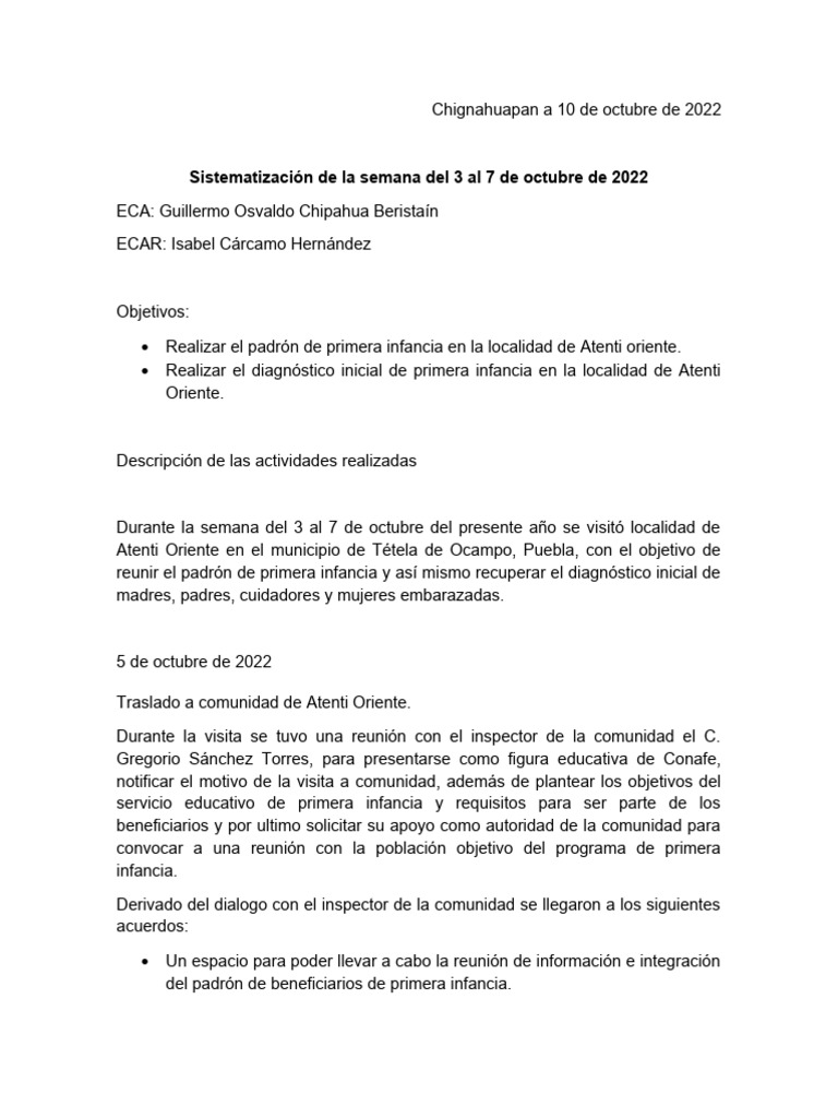 2do Informe | PDF