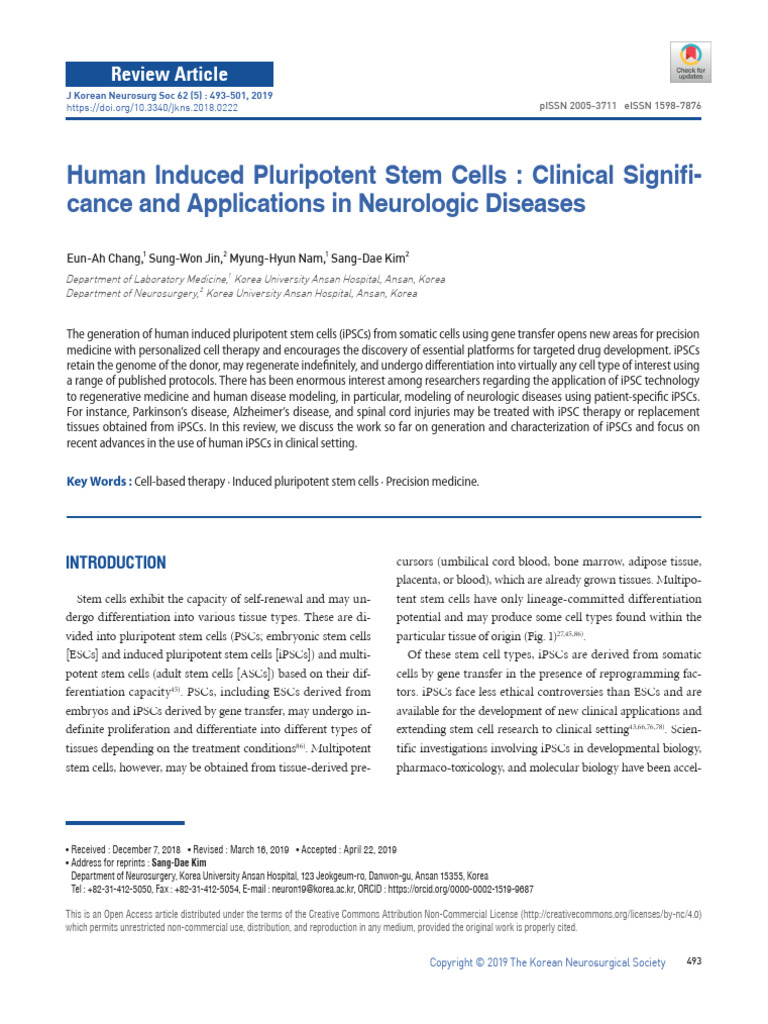 Human IPSC Neurology | PDF | Embryonic Stem Cell | Cell Potency