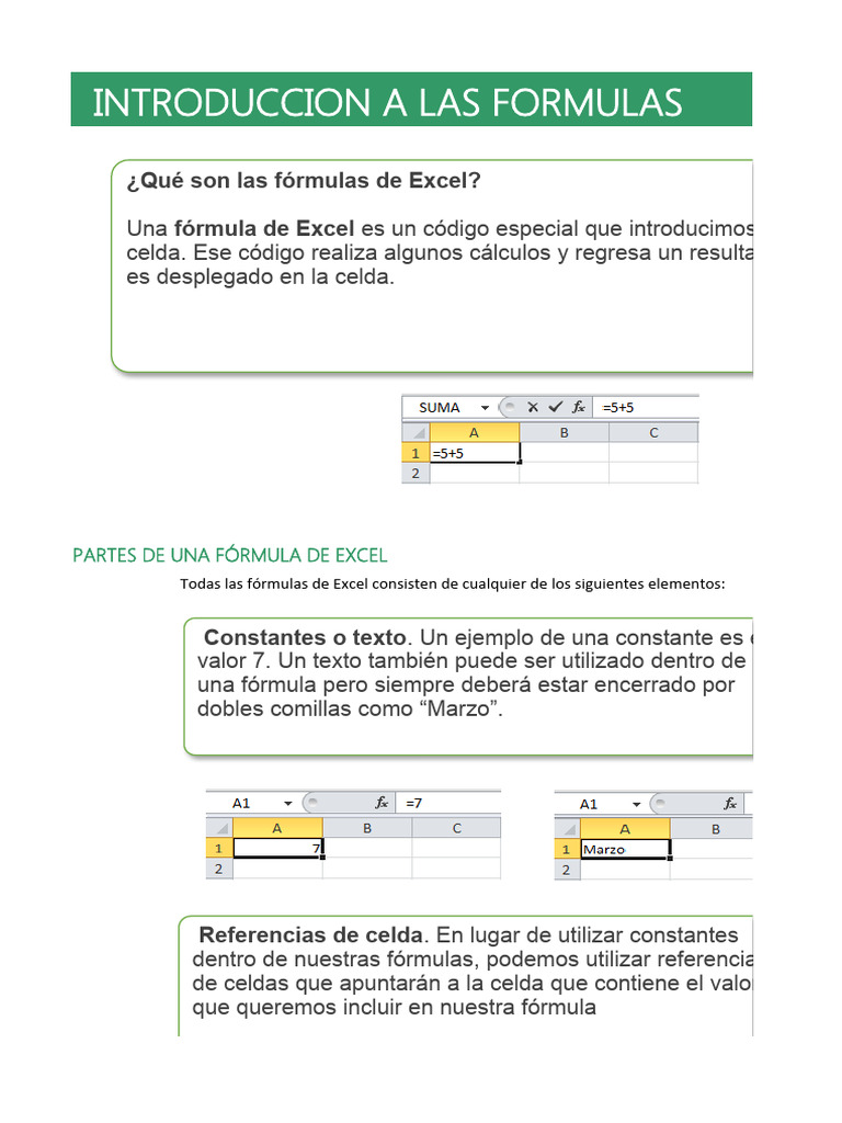 Ejercicio Excel | PDF | Microsoft Excel | Matemáticas
