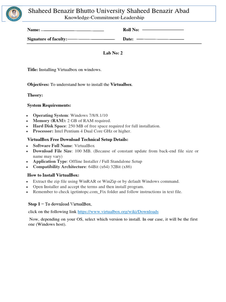 Lab 2 | PDF | Microsoft Windows | Computer Science