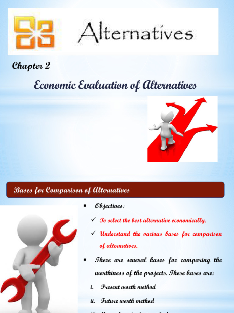 Economic Evaluation of Alternatives | PDF | Interest | Private Sector