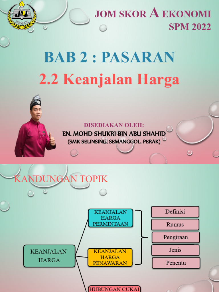 Bab 2.2 Keanjalan Harga | PDF