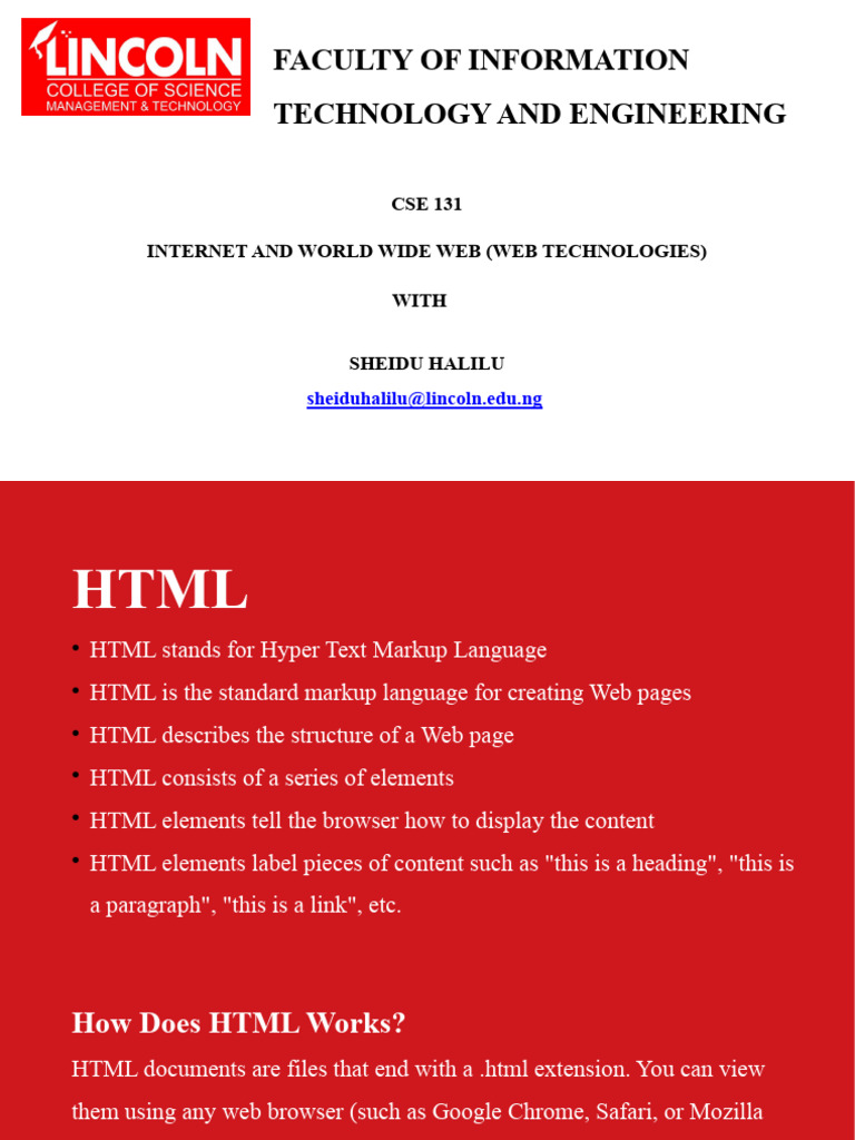003 Html Pdf Html Html Element