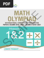 Seamo 2022 Paper A With Answers | PDF | Mathematics | Elementary ...