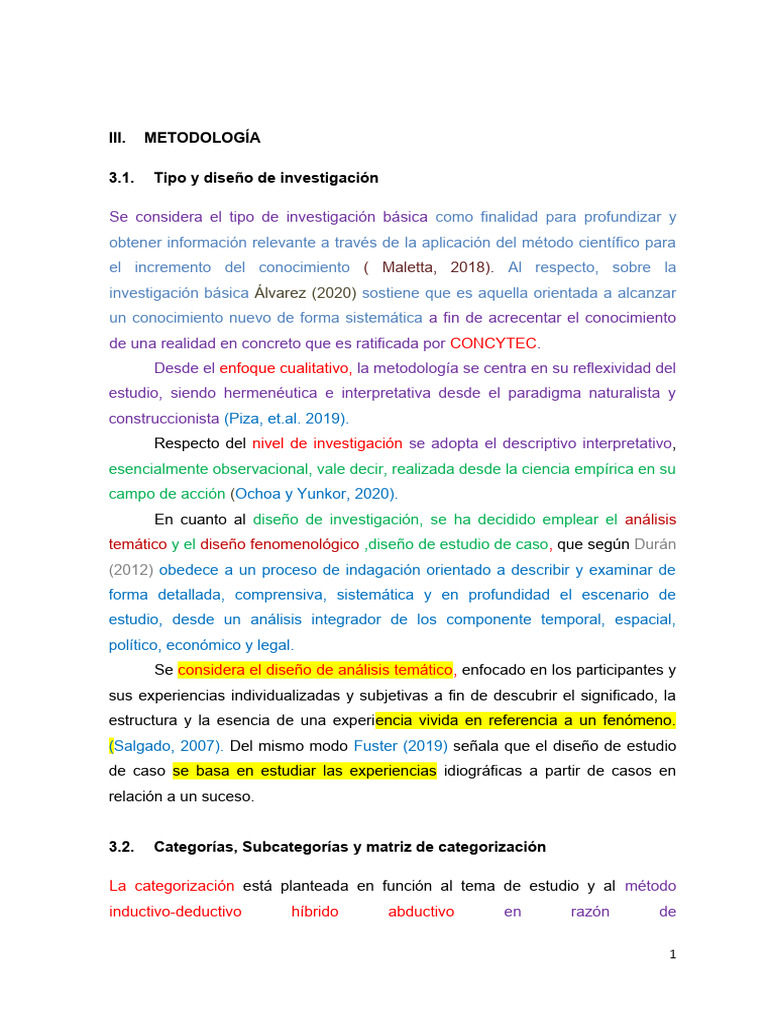 Sipan Metodologia Anteproyecto | PDF | Conocimiento | Perú