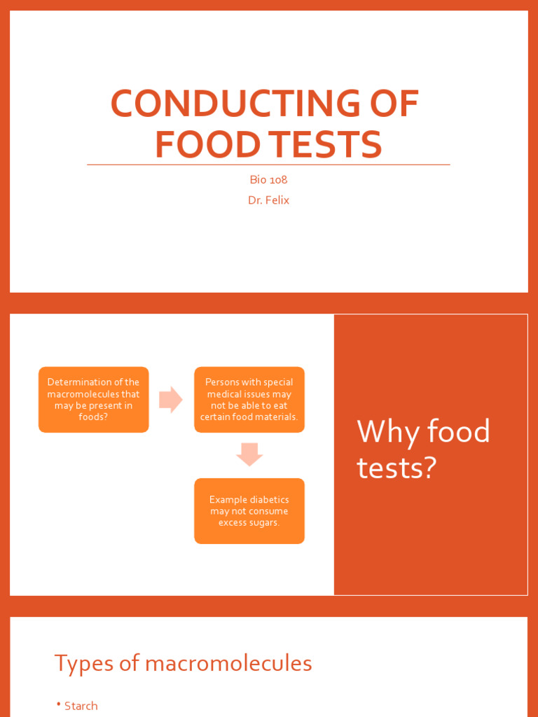 Food Tests | PDF | Science & Mathematics