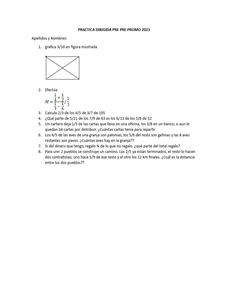 Practica Pre Pre Promo | PDF