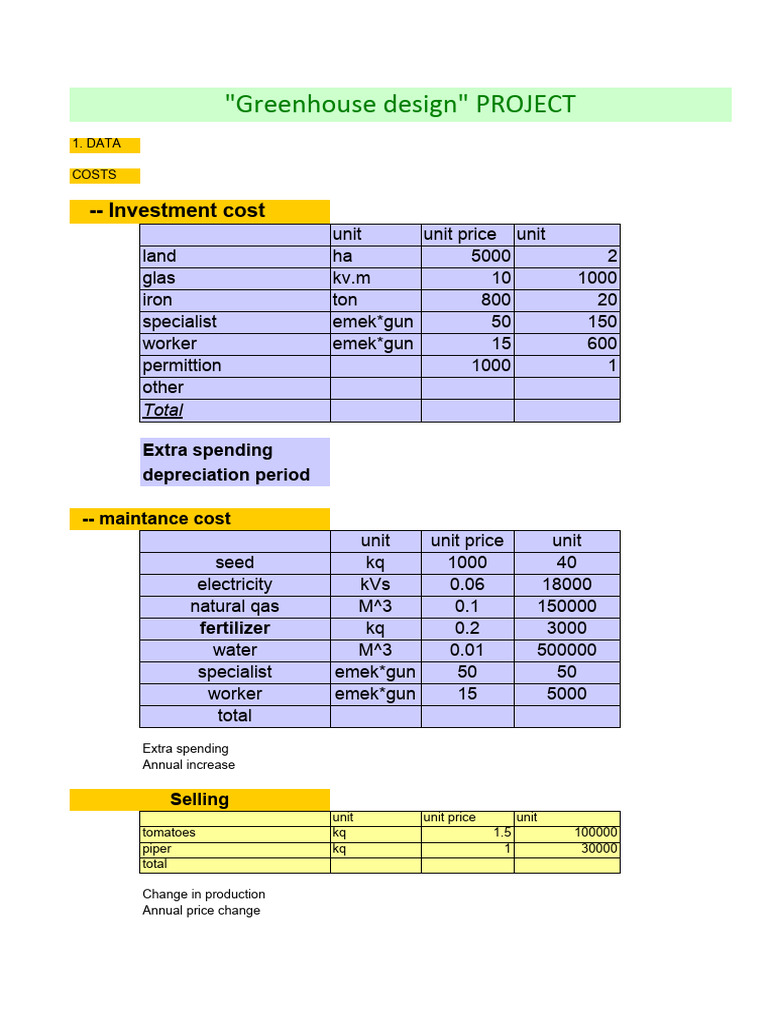 Biznes-Layihe (3) ENG | PDF | Net Present Value | Internal Rate Of Return