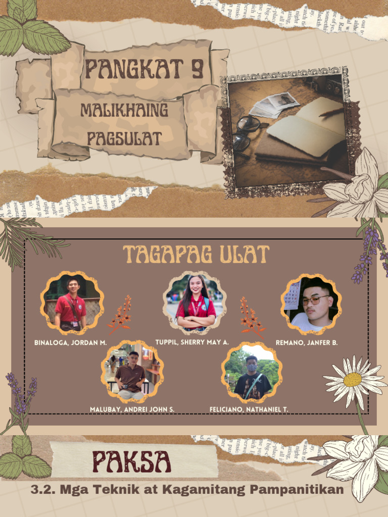 Malikhaing Pagsulat | PDF