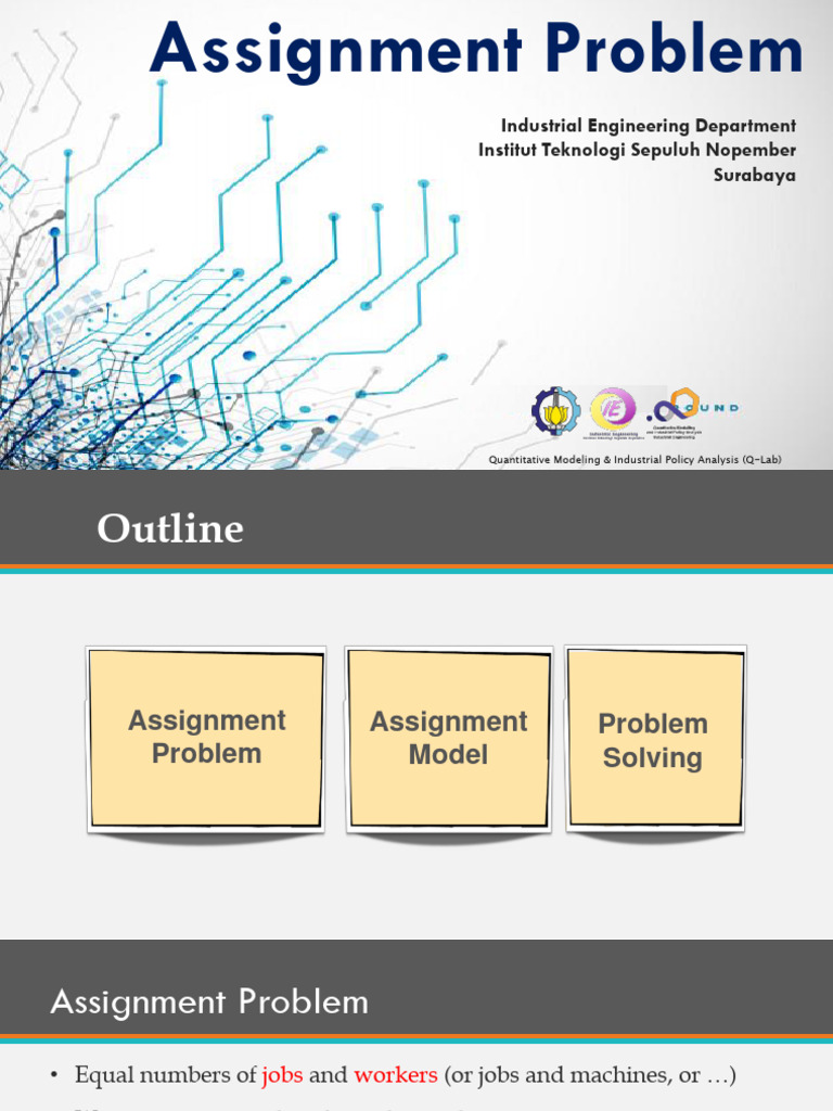 Lecture 12 - Assignment Problem | PDF | Algorithms | Theoretical Computer Science