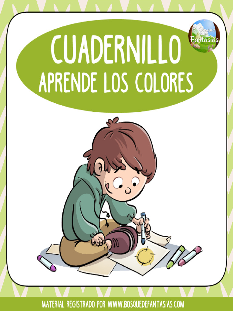 Cuadernillo Aprende Los Colores | PDF