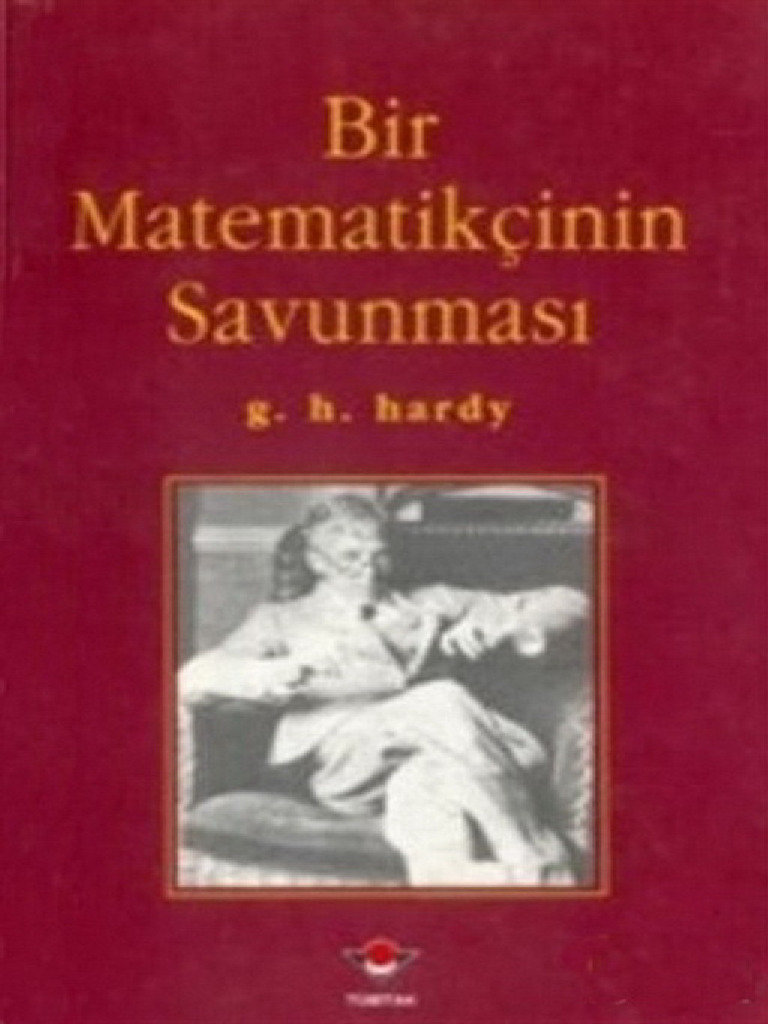 G.H.hardy - Bir Matematikçinin Savunması.1994 | PDF