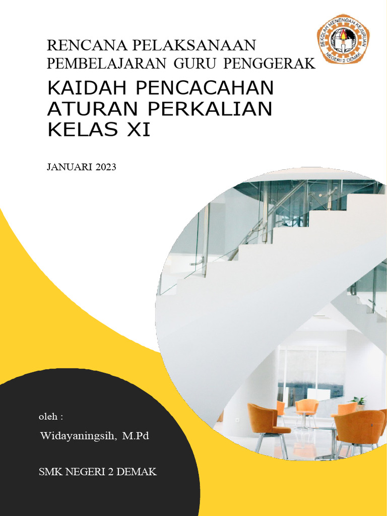 RPP Guru Penggerak Kaidah Pencacahan Atura Perkalian | PDF | Komputer