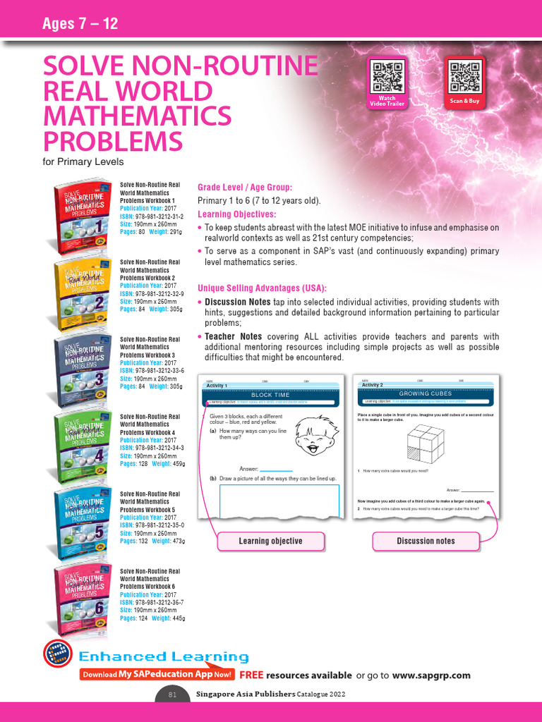 Solve Non-Routine Real World Mathematics Problems Workbook 2 - New Book ...
