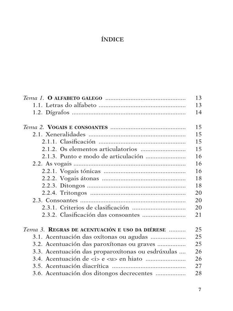 Compendio de Gramática Galega | PDF