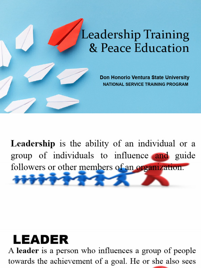 Leadership Training | PDF | Leadership | Disciplines