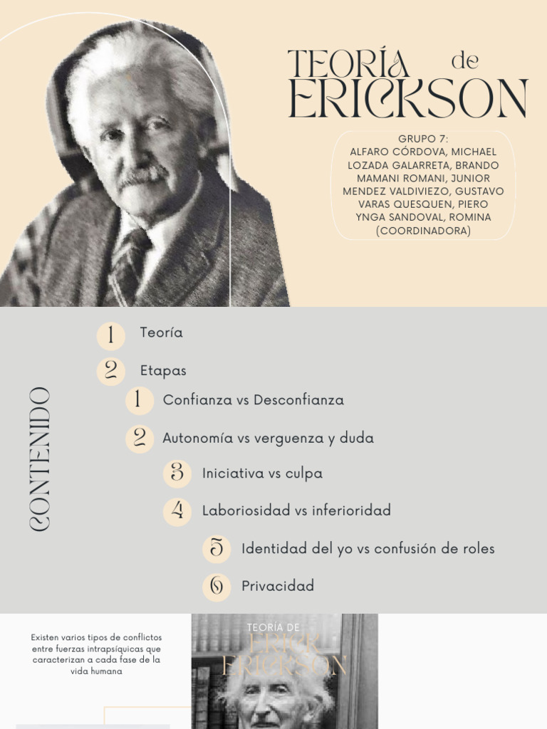 Etapas Psicosociales de Erikson | PDF | Culpa (emoción) | Creatividad