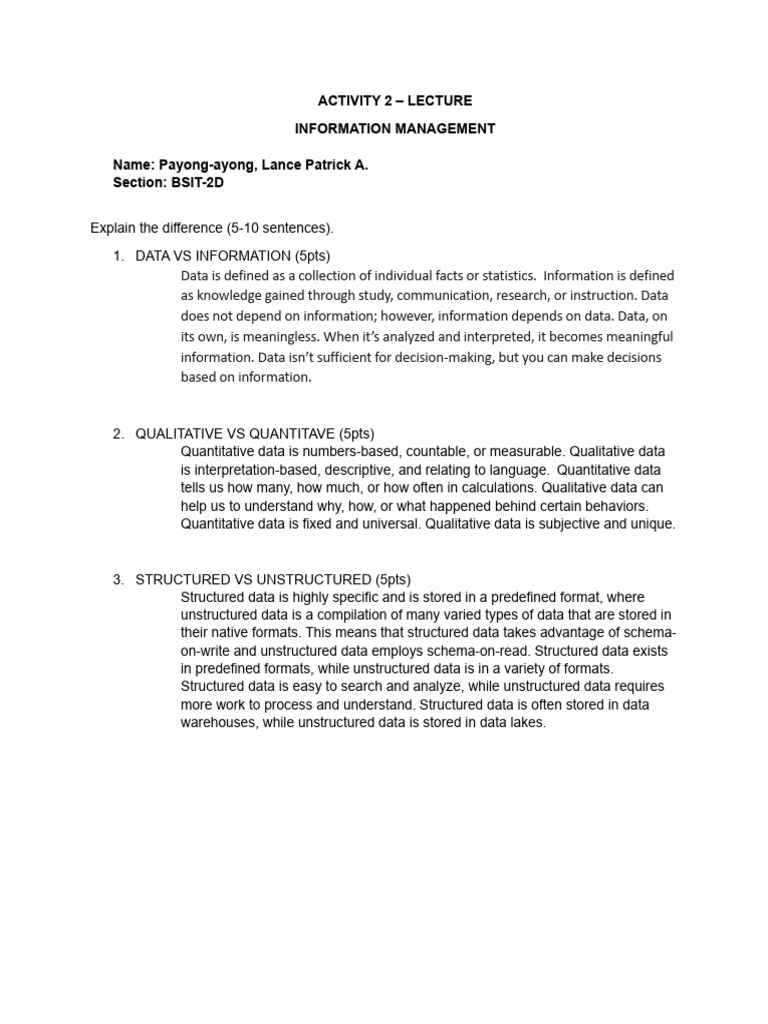 Information Management | PDF | Relational Database | Databases