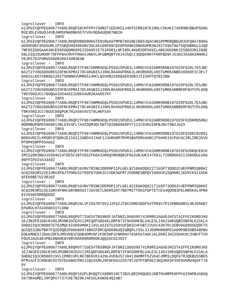 Log Rollover Data Analysis | PDF | Computers