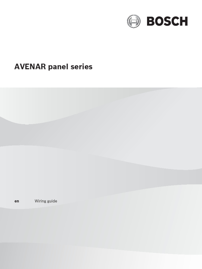 BDL WG Avenar Panel F01u378911 en | PDF | Resistor | Electrical Wiring
