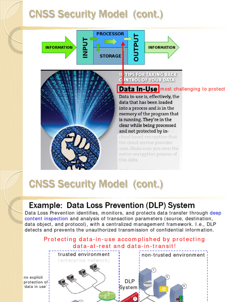 Understanding the CNSS Security Model | PDF | Security | Computer Security