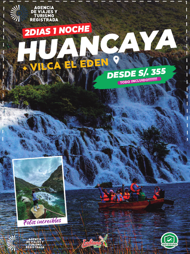 2D1N Huancaya Vilca 2024 Act | PDF