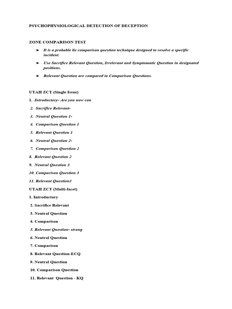 Question Techniques | PDF