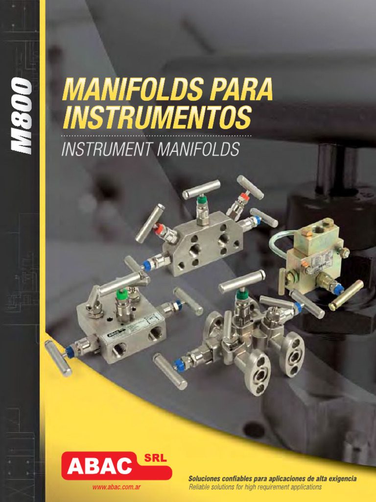 Manifolds para Instrumentos | PDF
