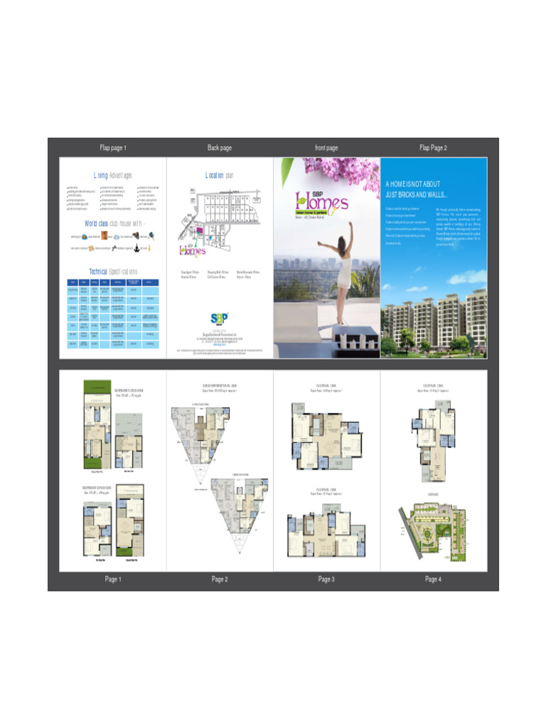 SBP Homes Brochure | PDF | Materials
