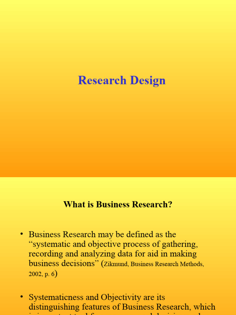 RM Chapter 06 Research Design | PDF | Qualitative Research | Focus Group