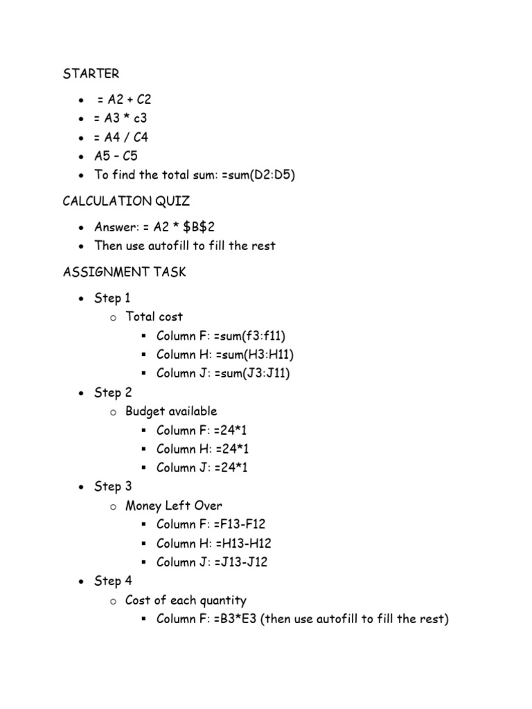 Formula For Assesment | PDF | Traditional Board Games | Chess